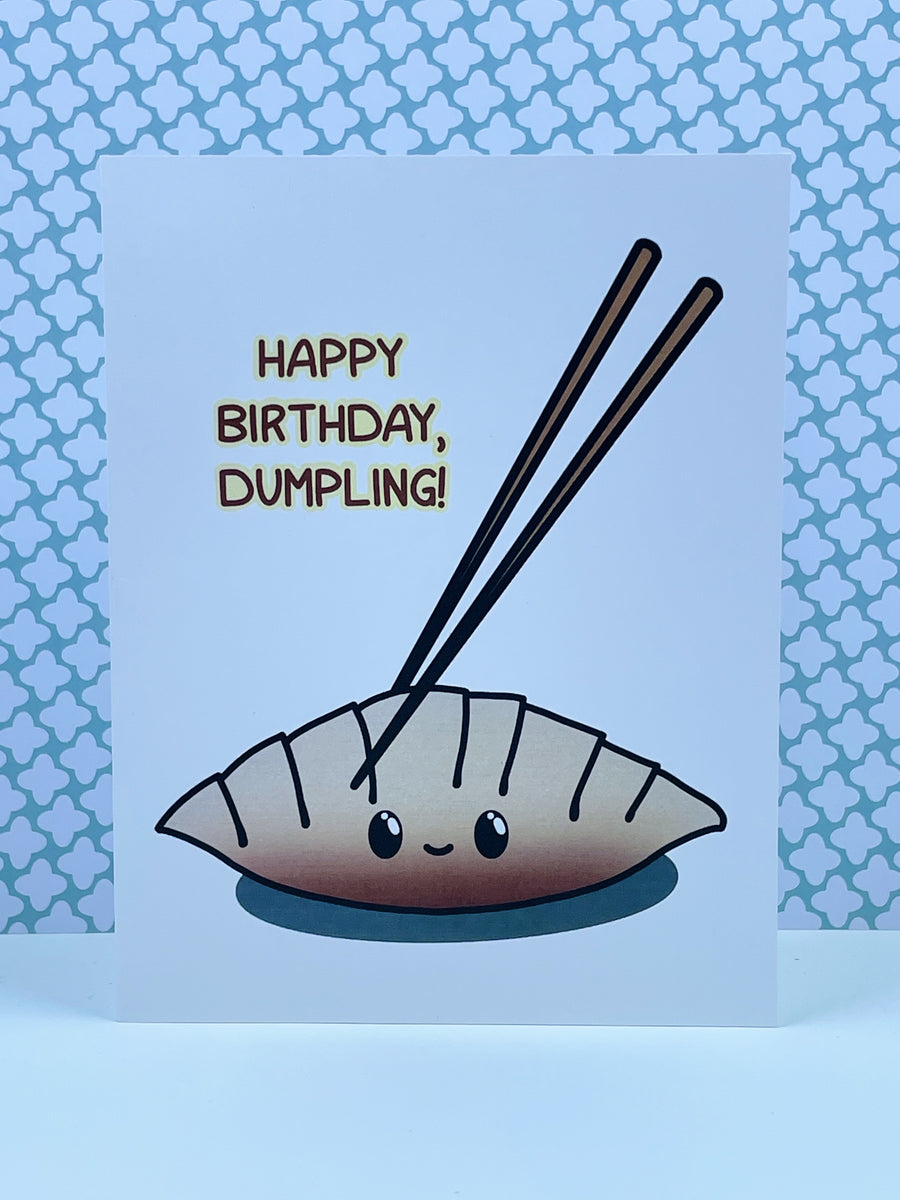 Happy Birthday Dumpling Card – daphadillz.designs
